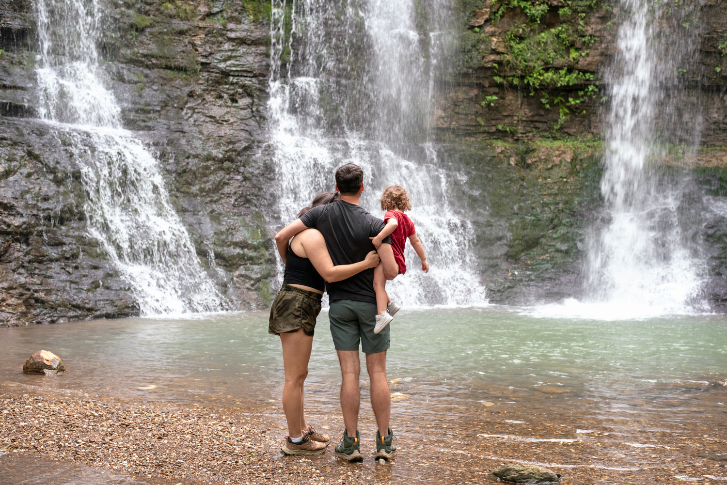 Hike to Spectacular Triple Falls near Jasper, Arkansas - Somewhere In ...