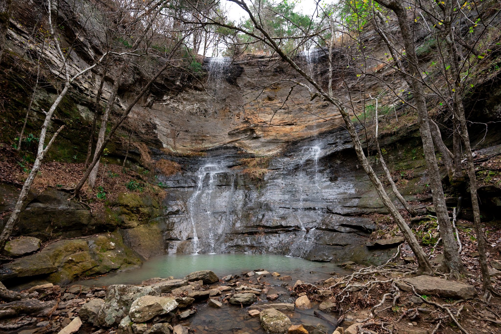 High Bank Twin Falls: A Short and Sweet Waterfall Hike in Arkansas ...
